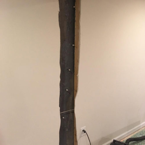 Epoxy Injection Cracked Basement Walls